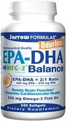 EPA-DHA Balance 630 MG 240 SOFTGELS, $28.95ea from JARROW!