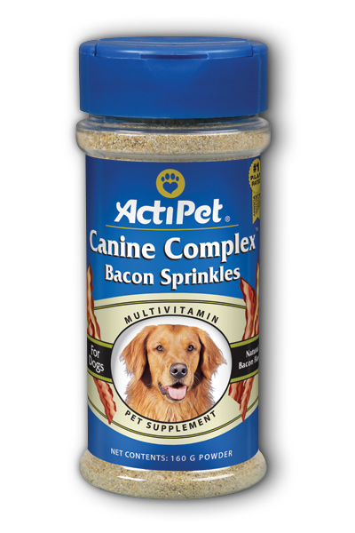 Buy Canine Complex Bacon Sprinkles 160 Grams from ActiPet and Save Big ...
