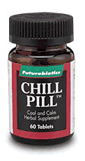 Chill Pill (calmness formula) 60 tabs by FUTUREBIOTICS available at ...